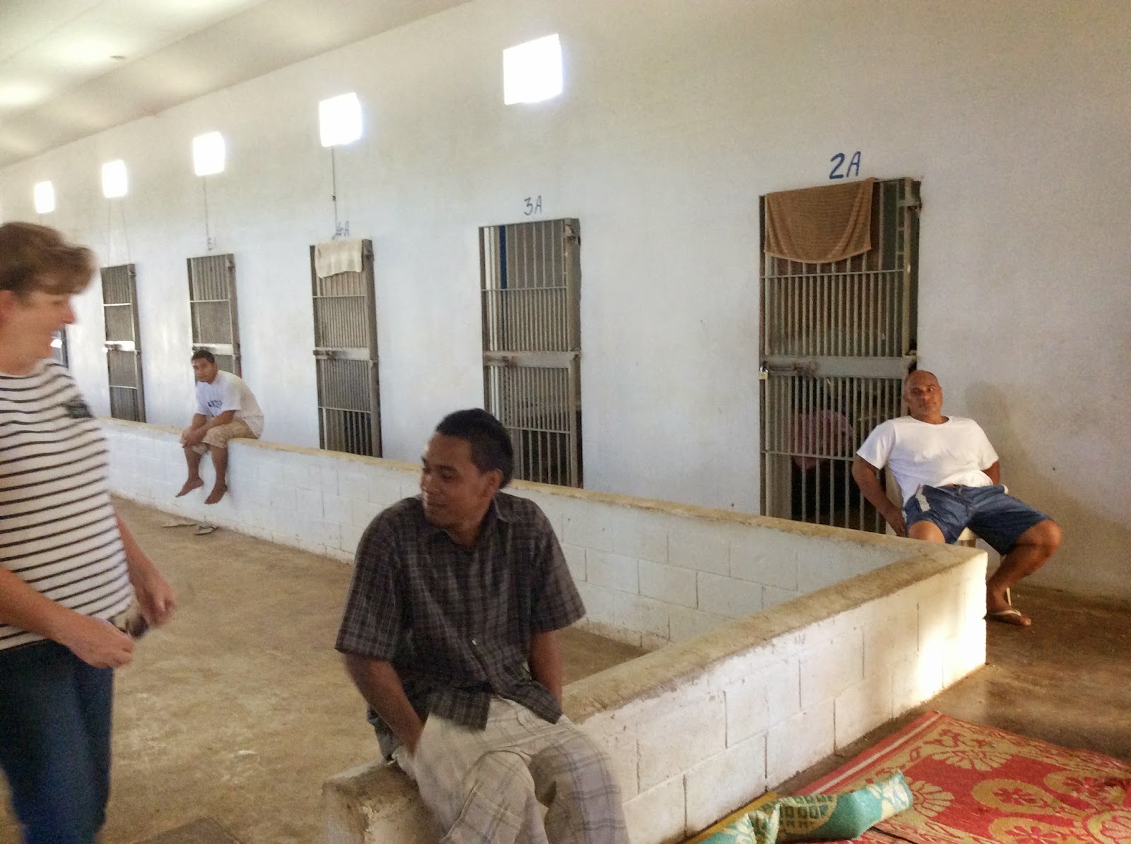 Murdocks In Tonga: Visit to Tonga Prison